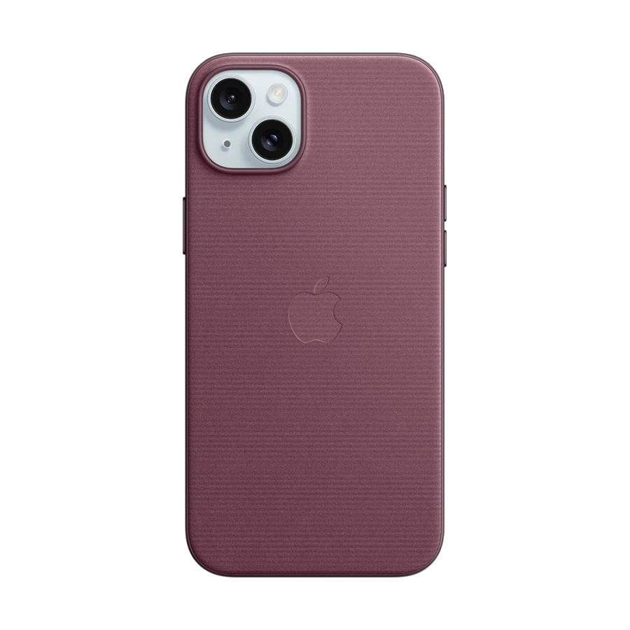 Apple Case FineWoven Case with MagSafe Mulberry for iPhone 15 Plus