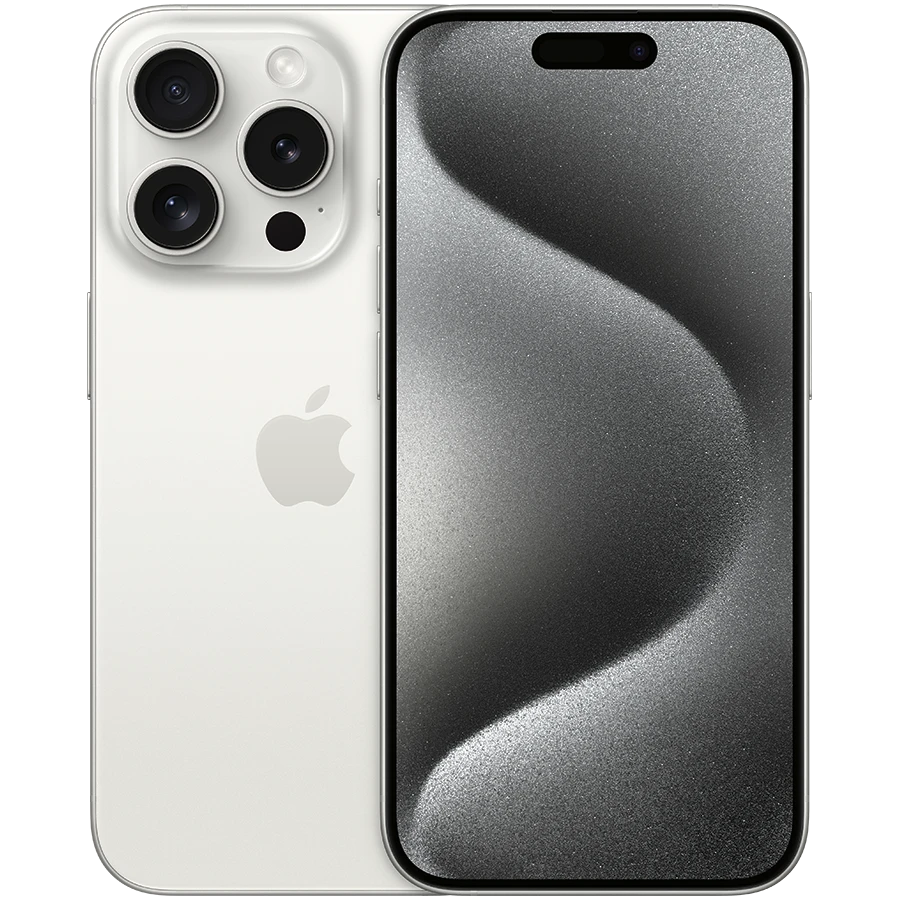 Apple iPhone 15 Pro, 128 GB, White Titanium - buy in Cyprus