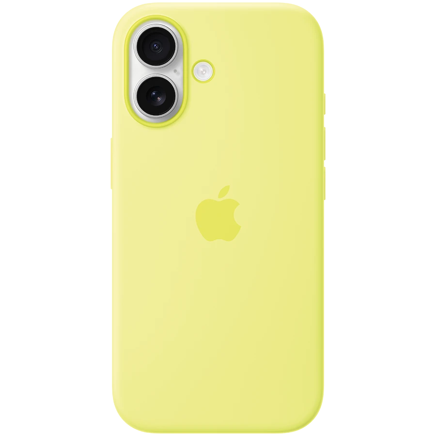 Apple Keys Silicone Case MagSafe ilə Neon Yellow iPhone 17 üçün ...