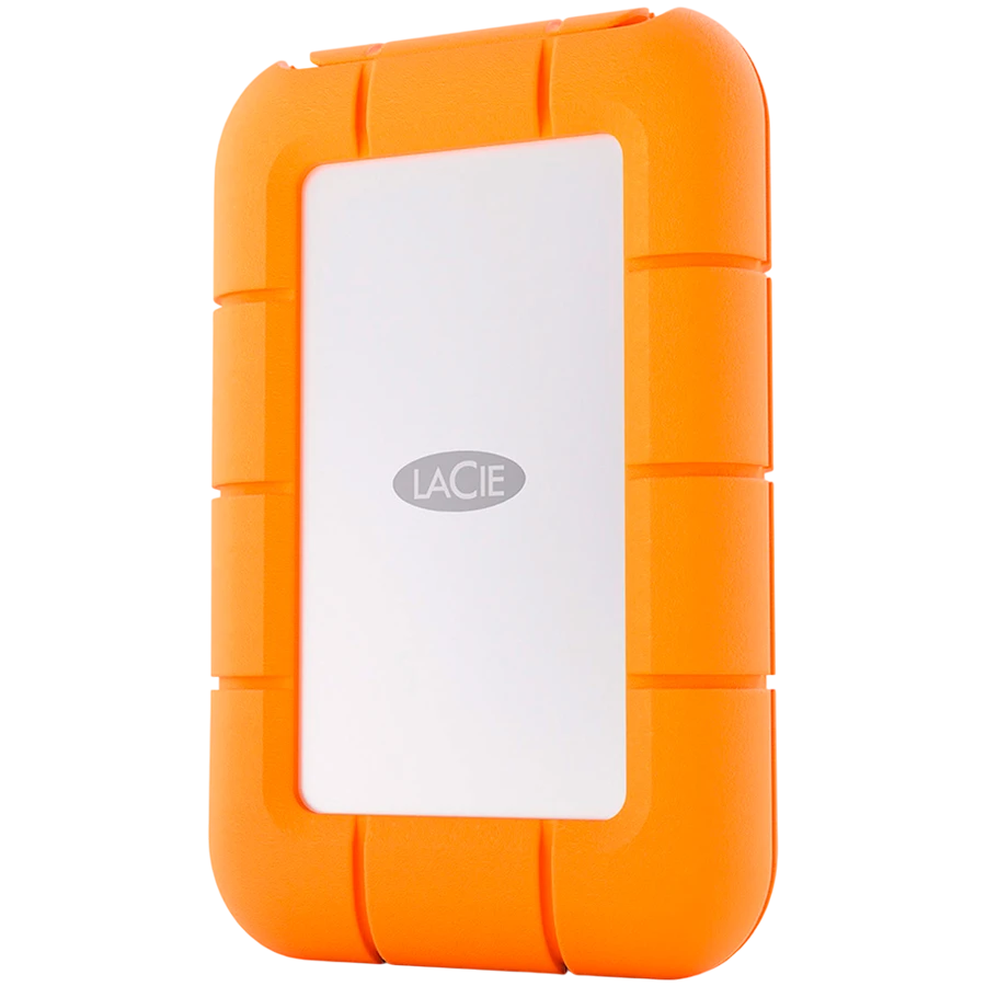 SSD External LACIE Rugged Mini (500GB, USB 3.2 GEN2 2x2) Orange ...