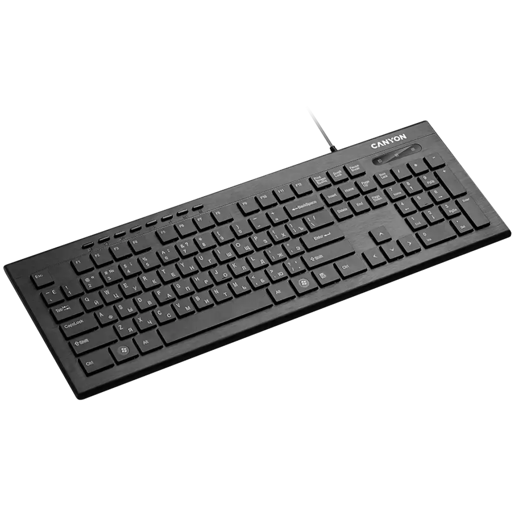 Ultra slim keyboard with side LED lights HKB2