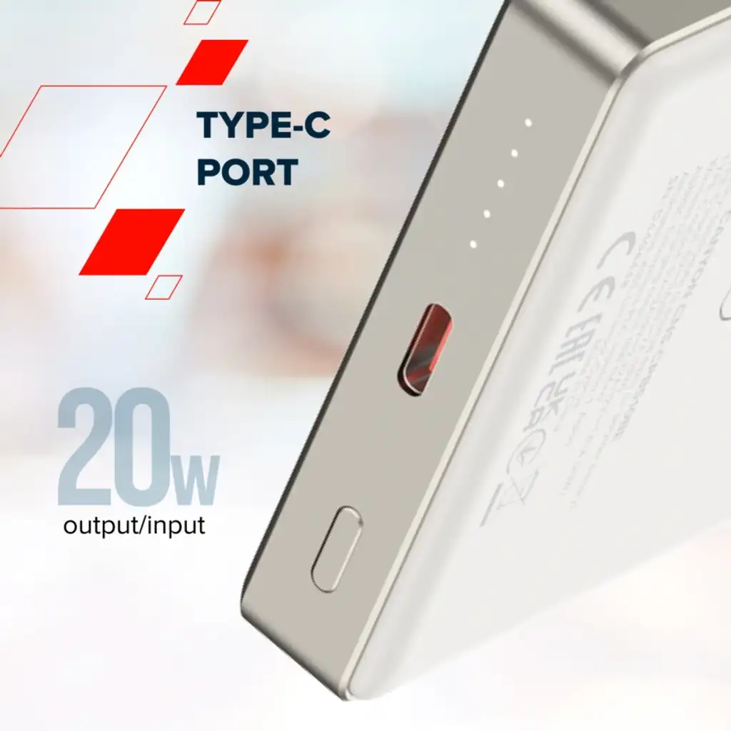 Magnetic Wireless Power Bank OnPower 510 - CANYON