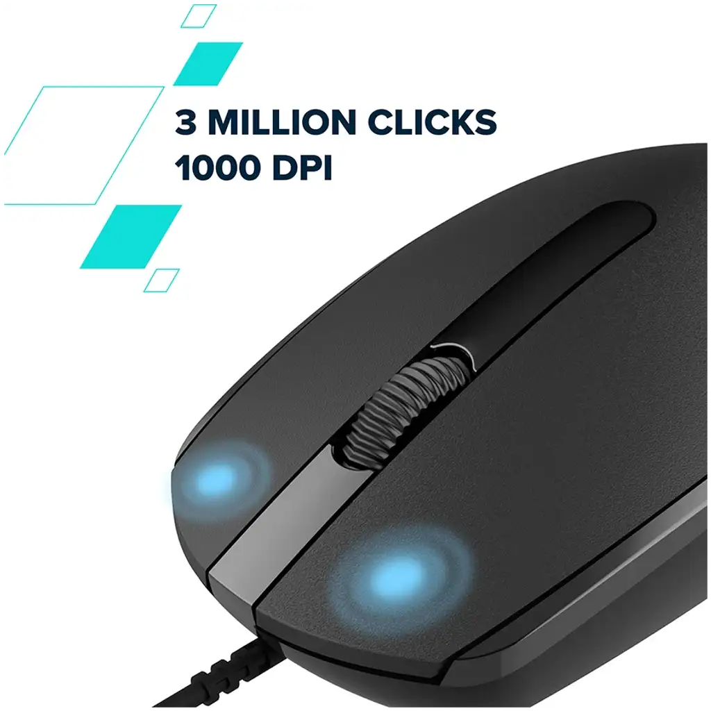 Wired Mouse With a Smooth Sliding Effect M-10 - Canyon
