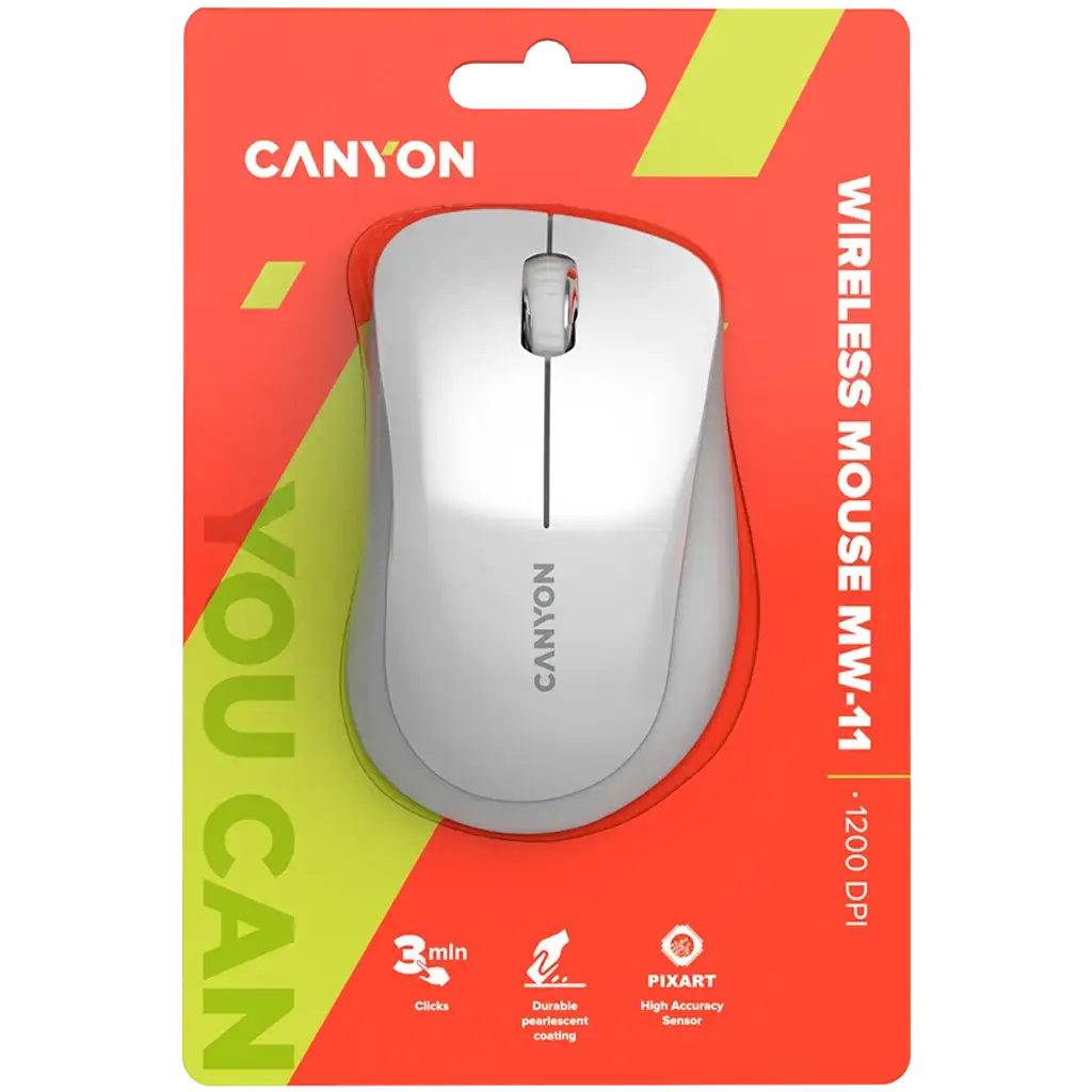 Wireless Optical Mouse With Pixart Sensor MW-11