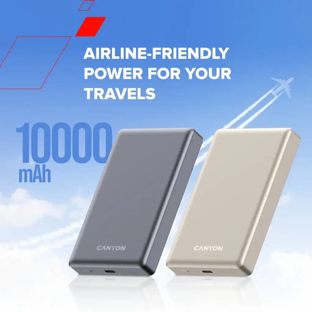 Magnetic Wireless Power Bank OnPower 510 - CANYON