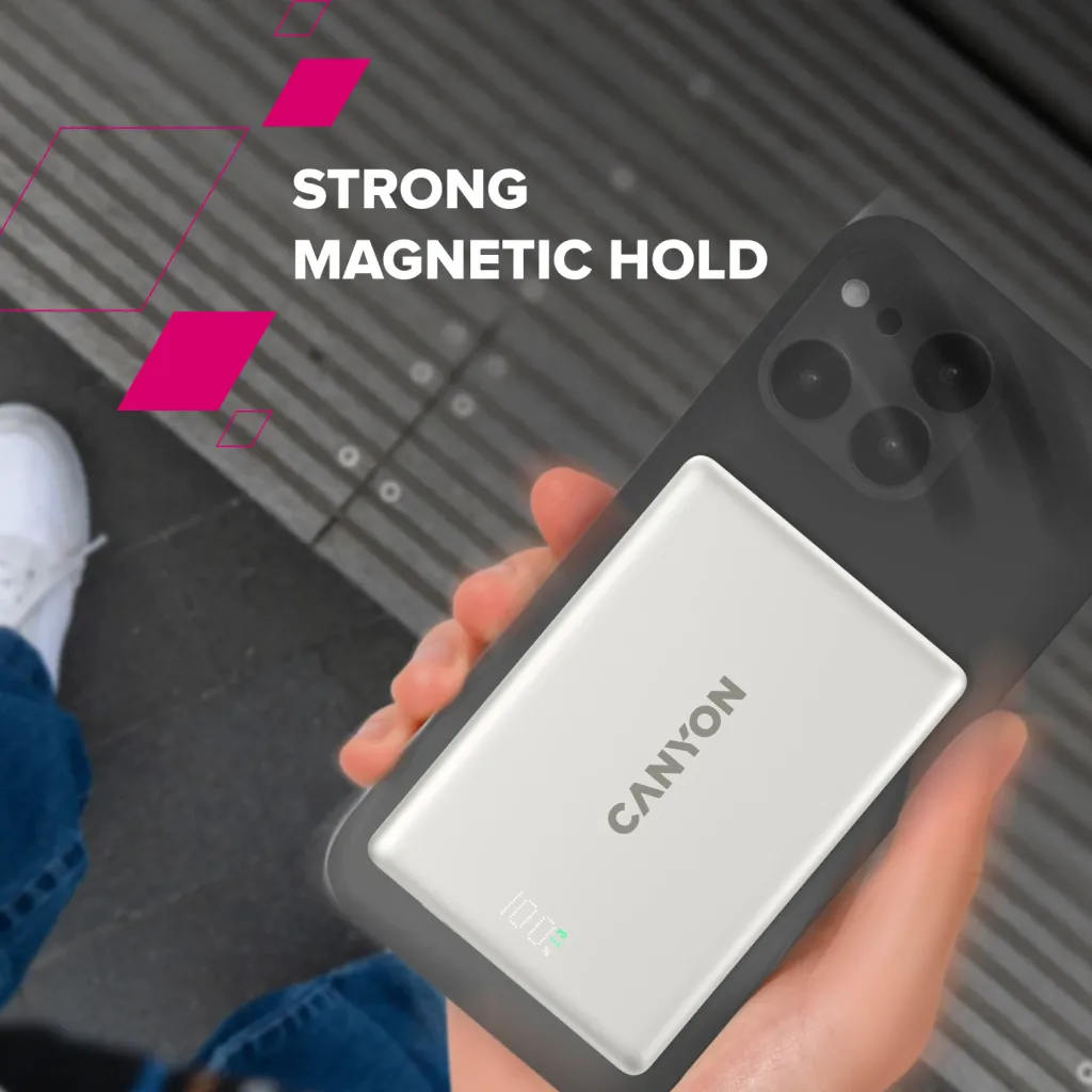 Magnetic Wireless Power Bank OnPower 511 - CANYON