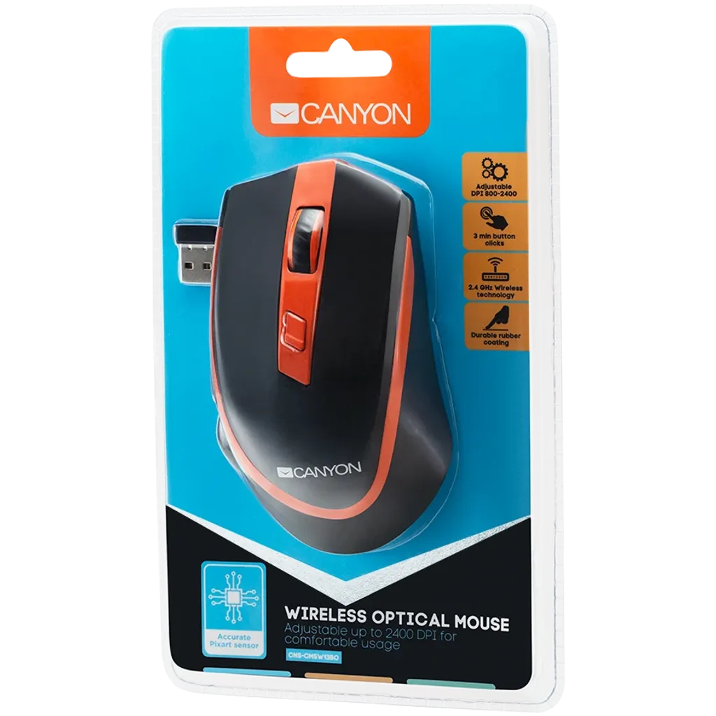 Stylish Wireless Mouse With a Gaming-grade Sensor MW-13