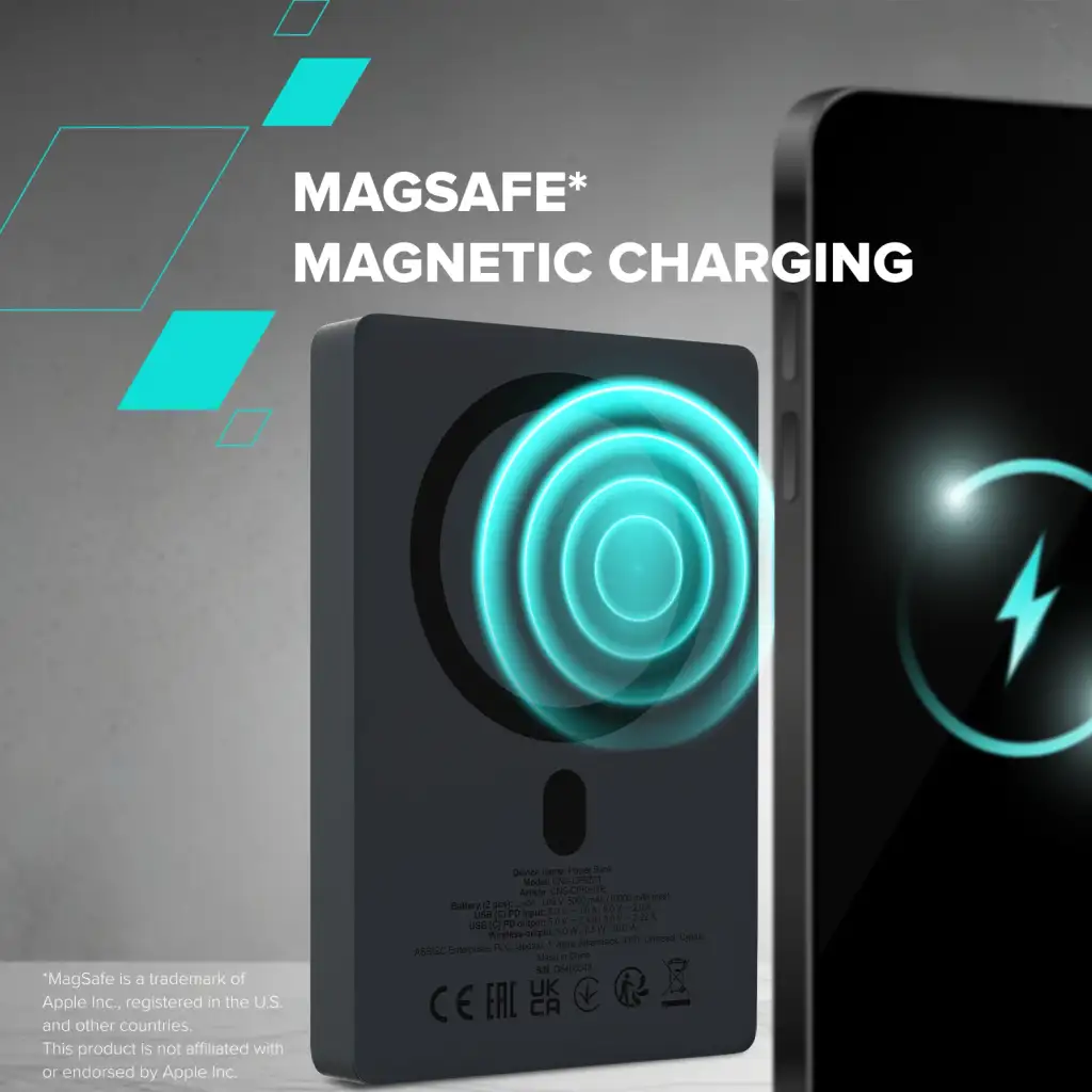 Magnetic Wireless Power Bank OnPower 511 - CANYON