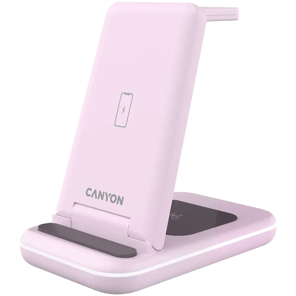 3-in-1 wireless charging station WS-304 - Canyon Nigeria