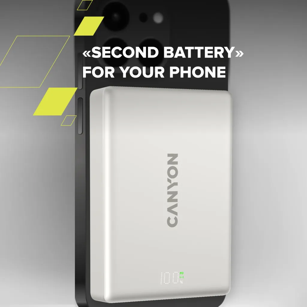 Magnetic Wireless Power Bank OnPower 511 - CANYON