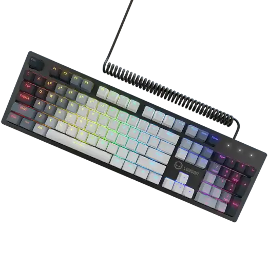 Advanced Azar 514 gaming keyboard white on the official site | LORGAR