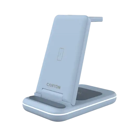3-in-1 wireless charging station WS-304 - Canyon