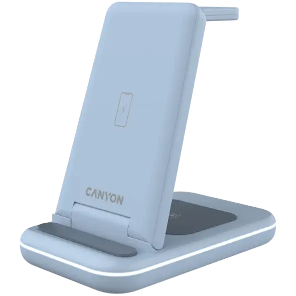 3-in-1 wireless charging station WS-304 - Canyon
