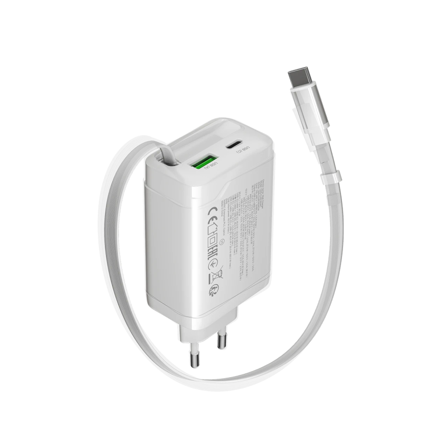Power Adapter CANYON OnCharge 65RC 3*USB/USB-C 1*USB Type-A, 1*USB Type ...