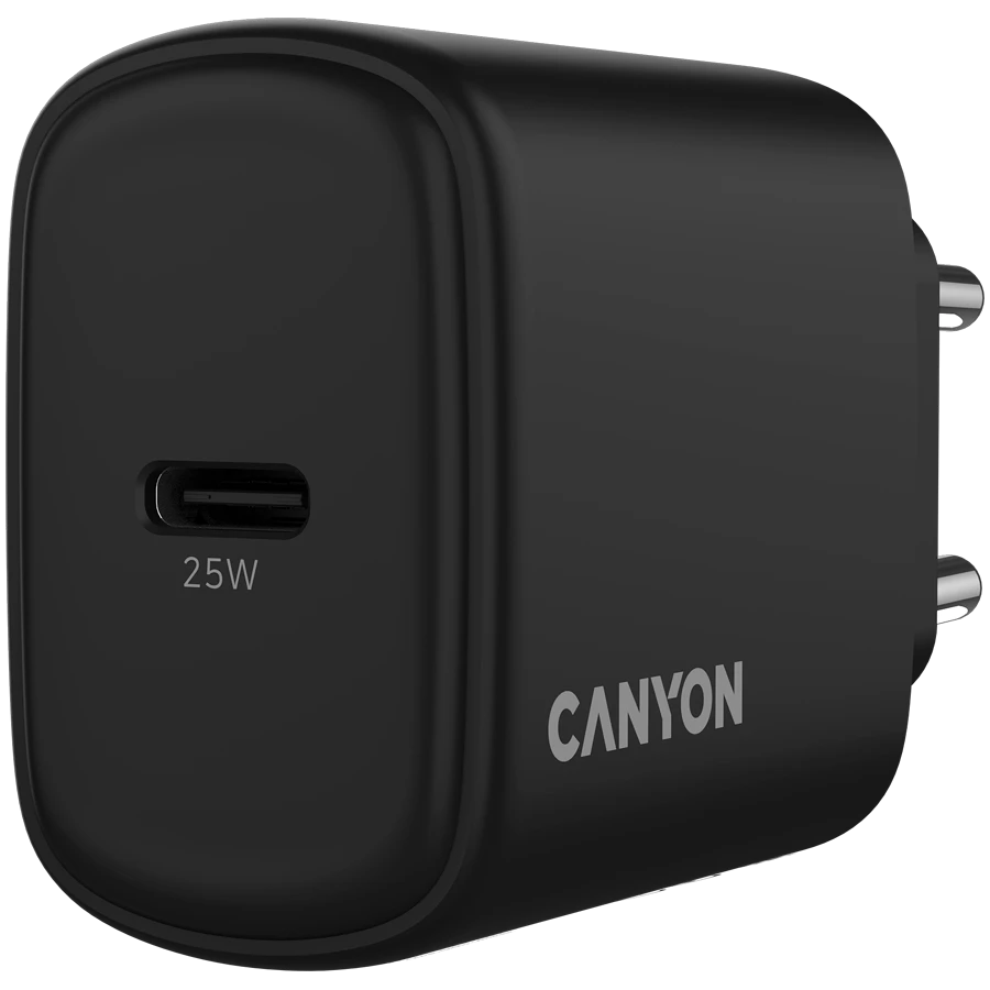 Адаптер питания CANYON OnCharge 250 USB-C, 25 Вт