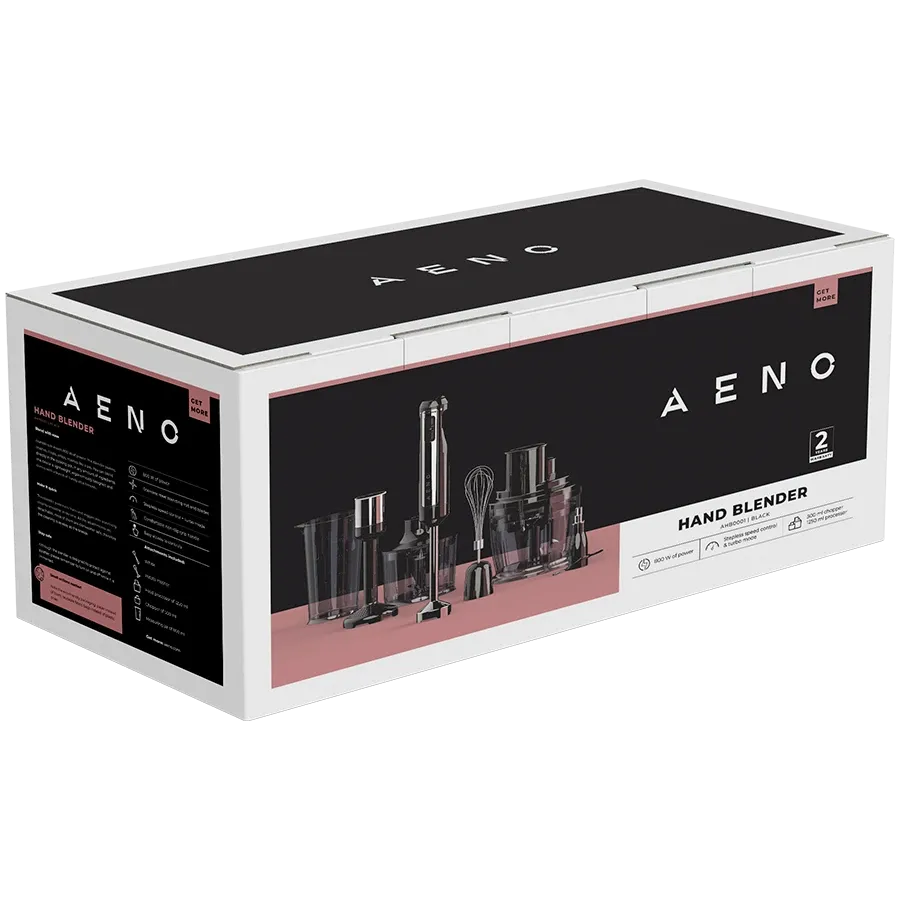 Hand Blender AENO HB1, Black - buy in Cyprus