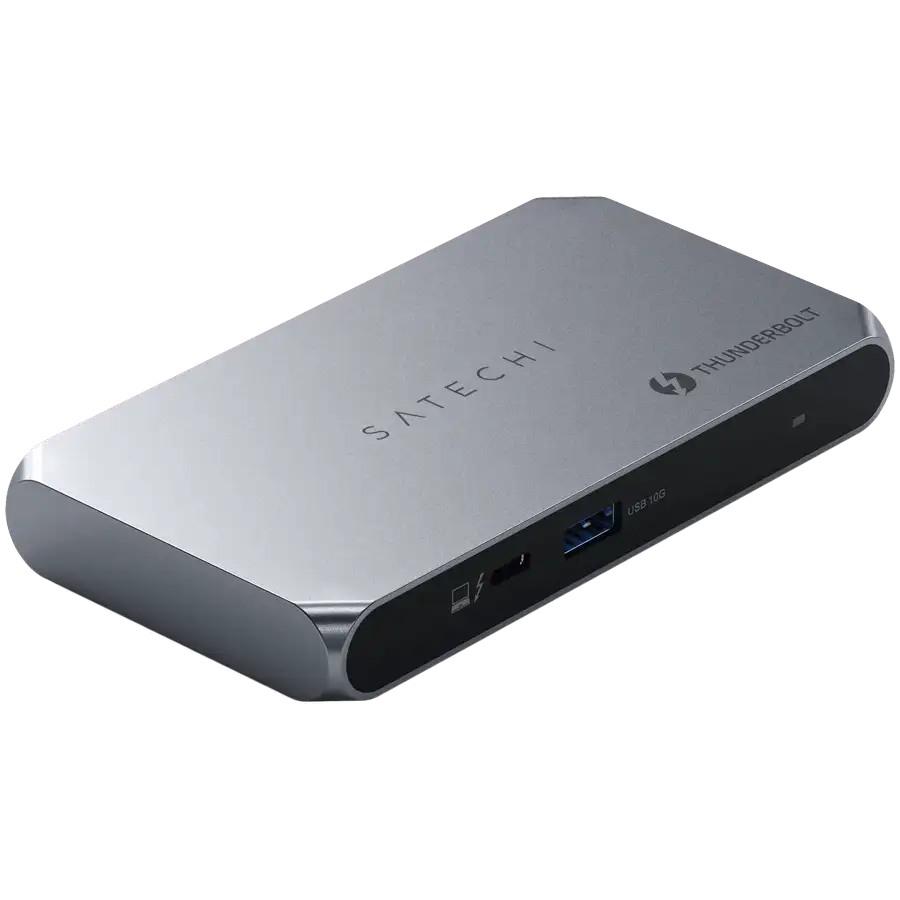 SATECHI Multiport Adapter Thunderbolt 4 Slim Hub Pro Space Gray - buy ...