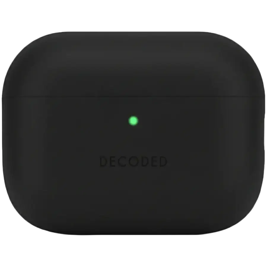 DECODED Case Silicon Case , Black for AirPods Pro (Gen3) - Buy in Cyprus